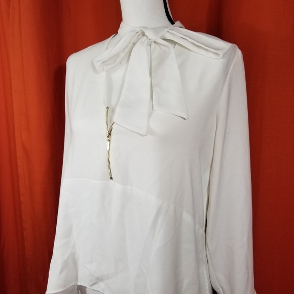 Zara | Tops | Zara Basic White Blouse Size Medium | Poshmark